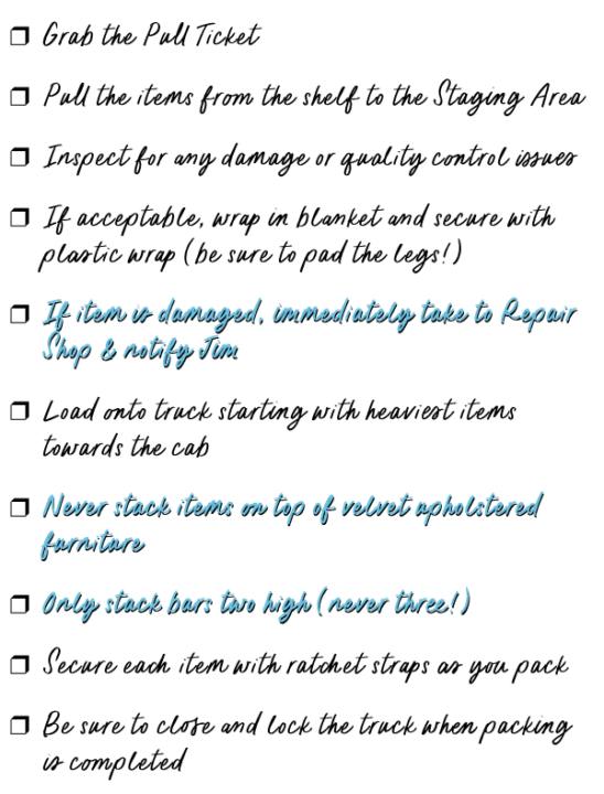 How to Write SOPs for your Event Rental Business - RW Elephant